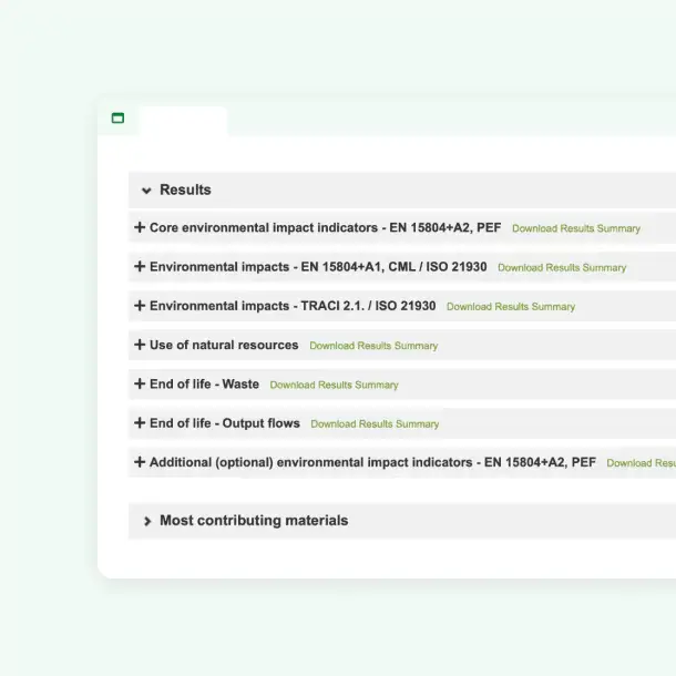 Concrete EPD Generator | One Click LCA